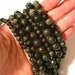 Forest Green Jade Beads - Size 6/8/10mm - One Full 15" Strand - Etsy
