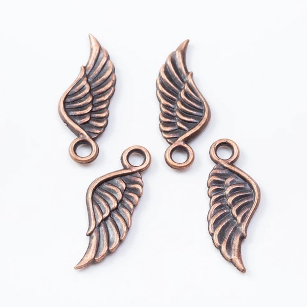 Angel Wing Charm - Etsy
