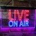 On Air Live Recording Studio Video Room Dual Color LED Neon | Etsy