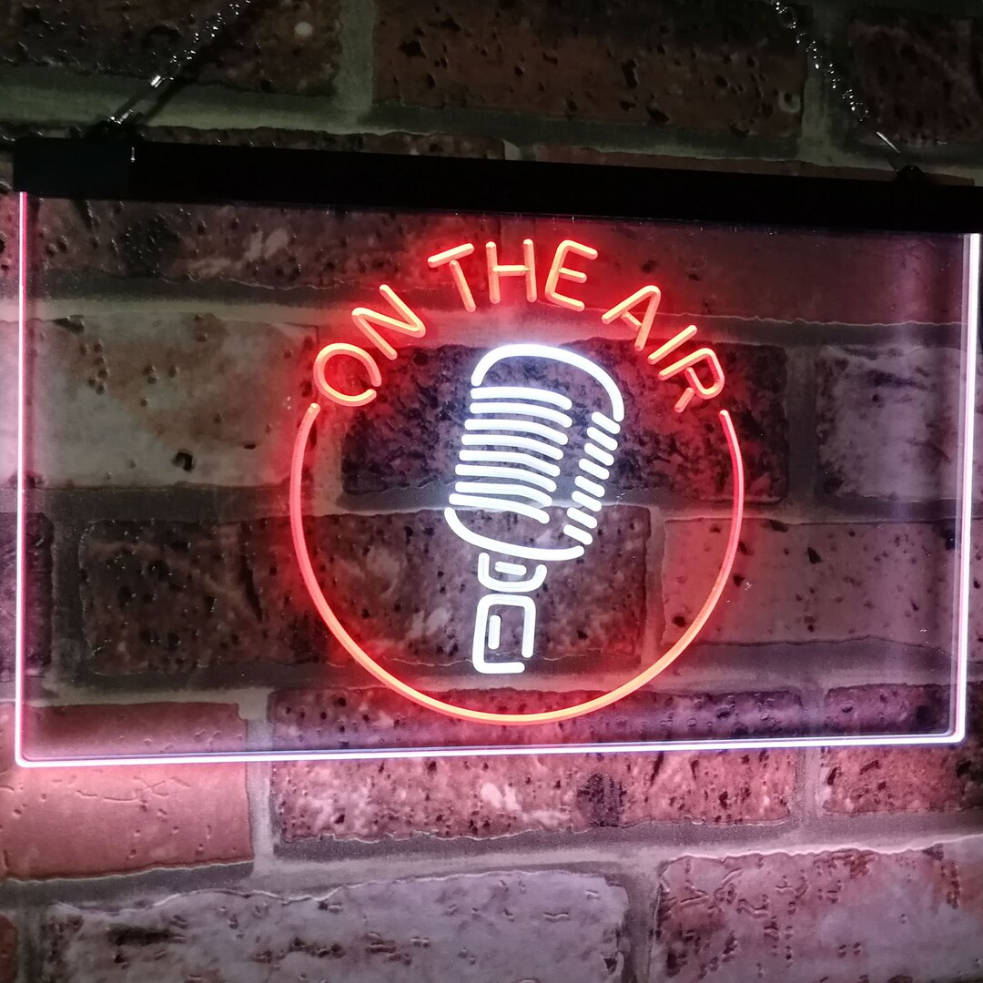 On the Air Studio Recording Dual Color LED Neon Sign St6-m2028 - Etsy