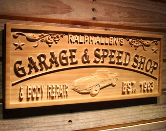 Speed Shop Sign - Etsy