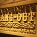 Wpa0198 Name Personalized HANG OUT Girl Room Decoration Wood Engraved ...