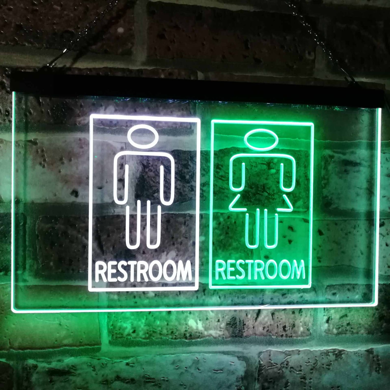 Restroom Male Female Boy Girl Toilet Dual Color LED Neon Sign - Etsy