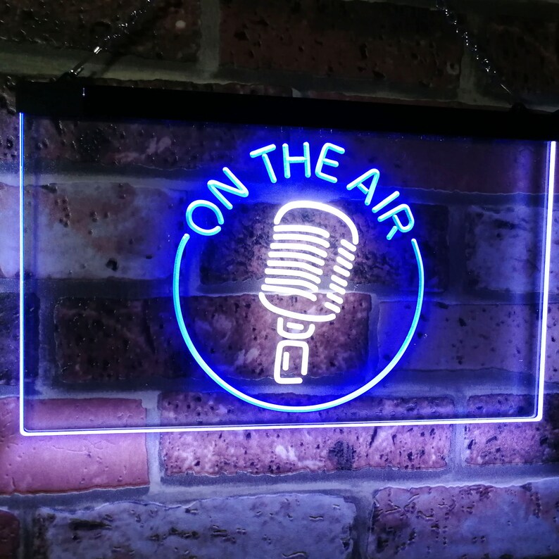 On the Air Studio Recording Dual Color LED Neon Sign St6-m2028 | Etsy