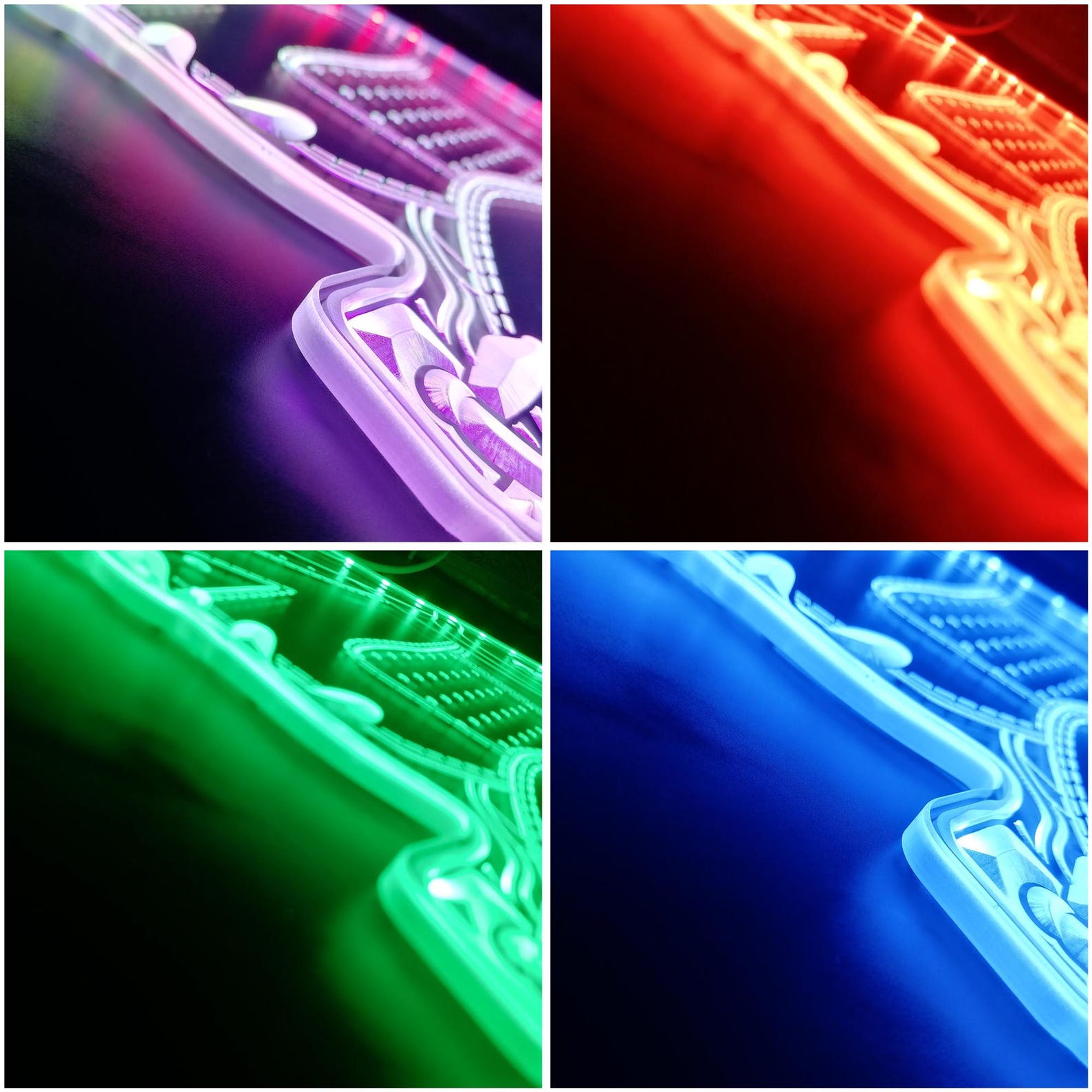 Sport Shoe Shop Open RGB Dynamic Glam LED Sign - Cut-to-edge Shape ...
