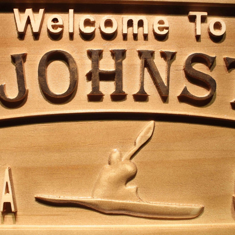 Wpa0466 Name Personalized Rowing Canoe Kayak Racing Sport Home Décor ...