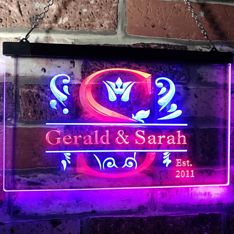 Personalized Wedding Gift Family Name First Names Established Etsy personalized-wedding-gift-family-name-first-names-established-etsy