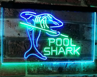 Pool Shark Sign - Etsy