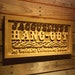 Wpa0198 Name Personalized HANG OUT Girl Room Decoration Wood Engraved ...
