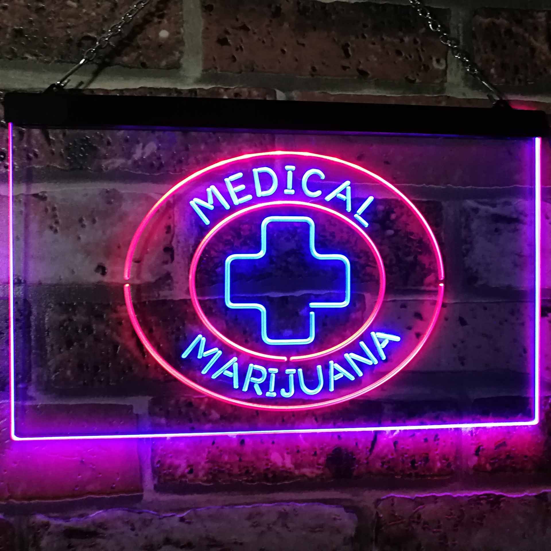 Medical Marijuana Cross Sold Here Indoor Display Dual Color | Etsy