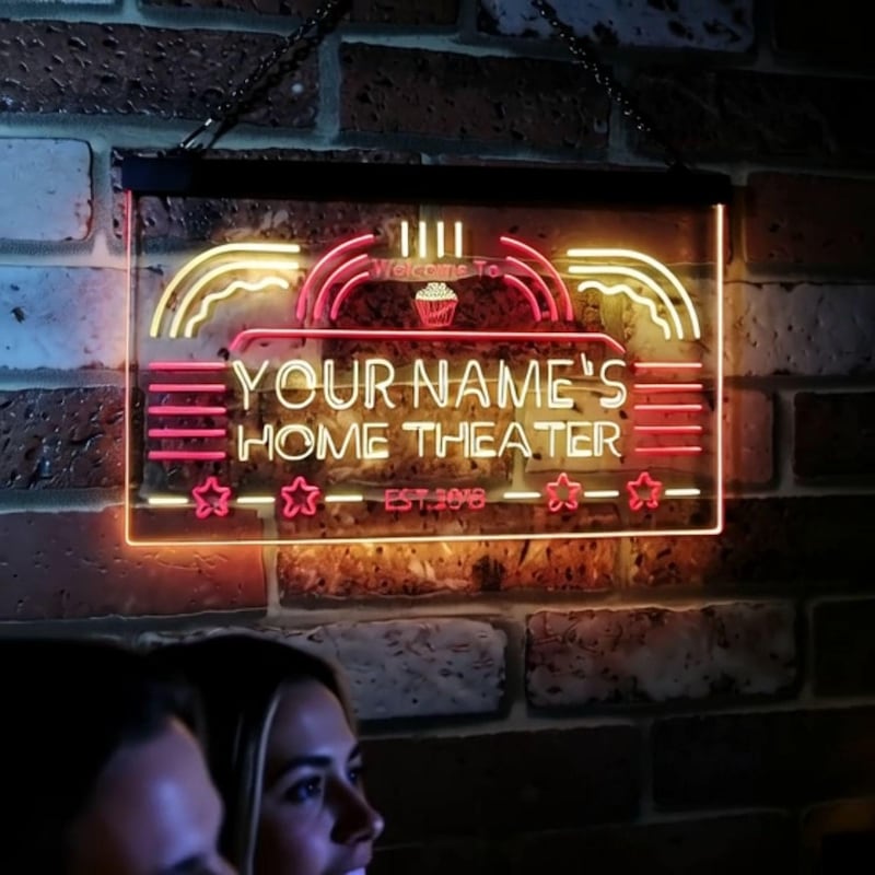 Movie Theater Plaque - Etsy UK