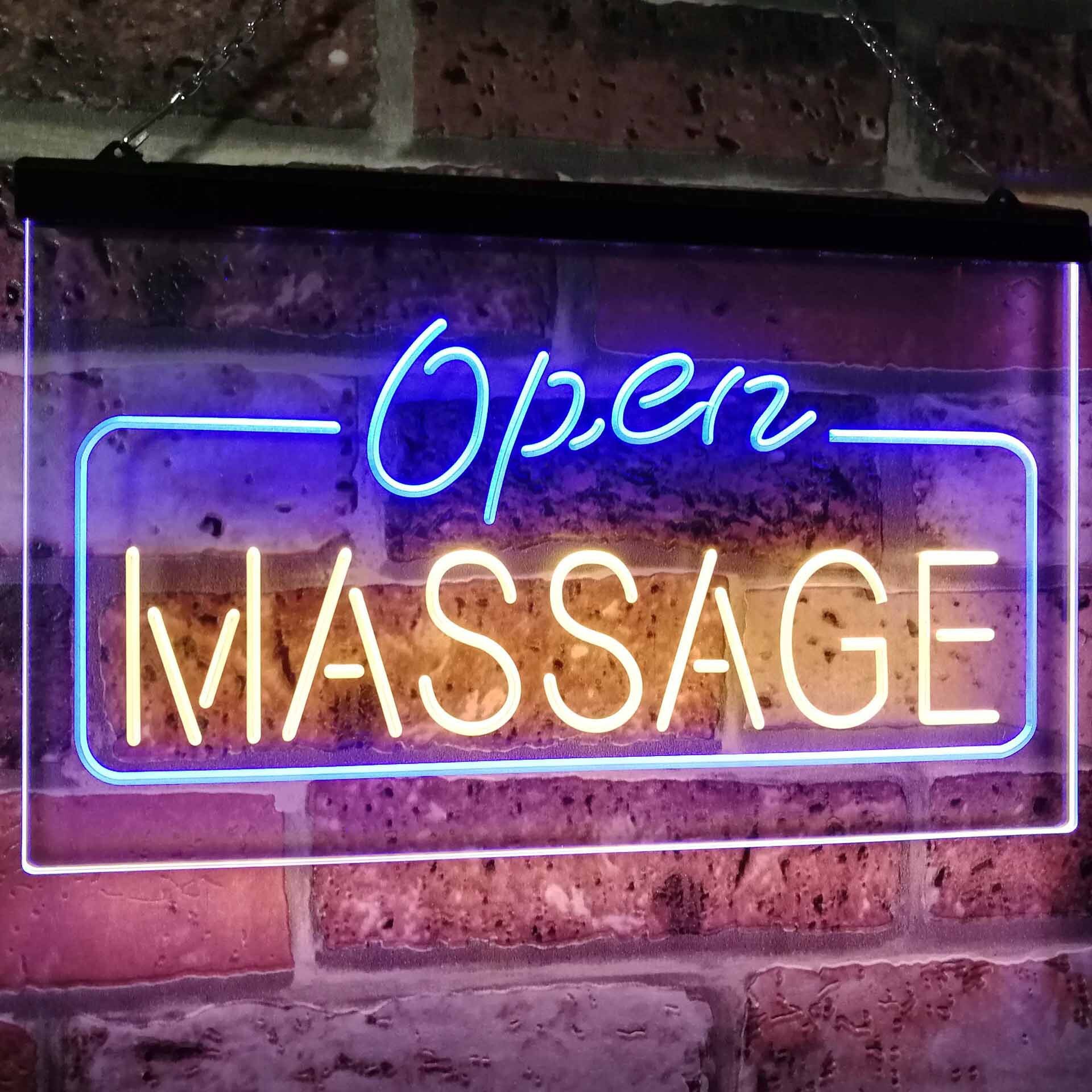 Massage Therapy Open Walk-in-welcome Display Body Care Dual | Etsy
