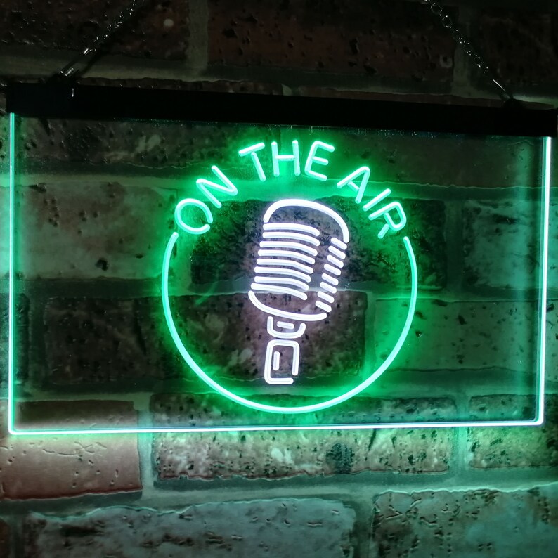 On the Air Studio Recording Dual Color LED Neon Sign St6-m2028 | Etsy