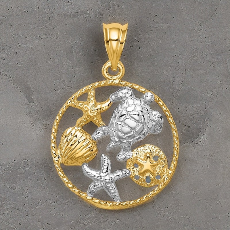 14k Sealife Jewelry - Etsy