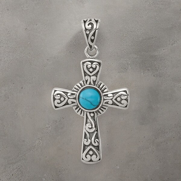 Gemstone Cross - Etsy