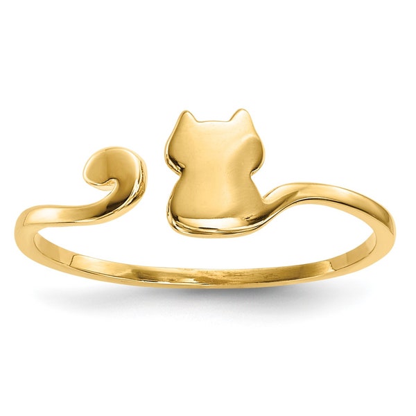 Adjustable Cat Ring - Etsy