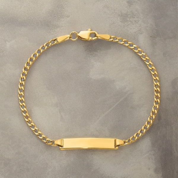 14k Gold Children Bracelet - Etsy