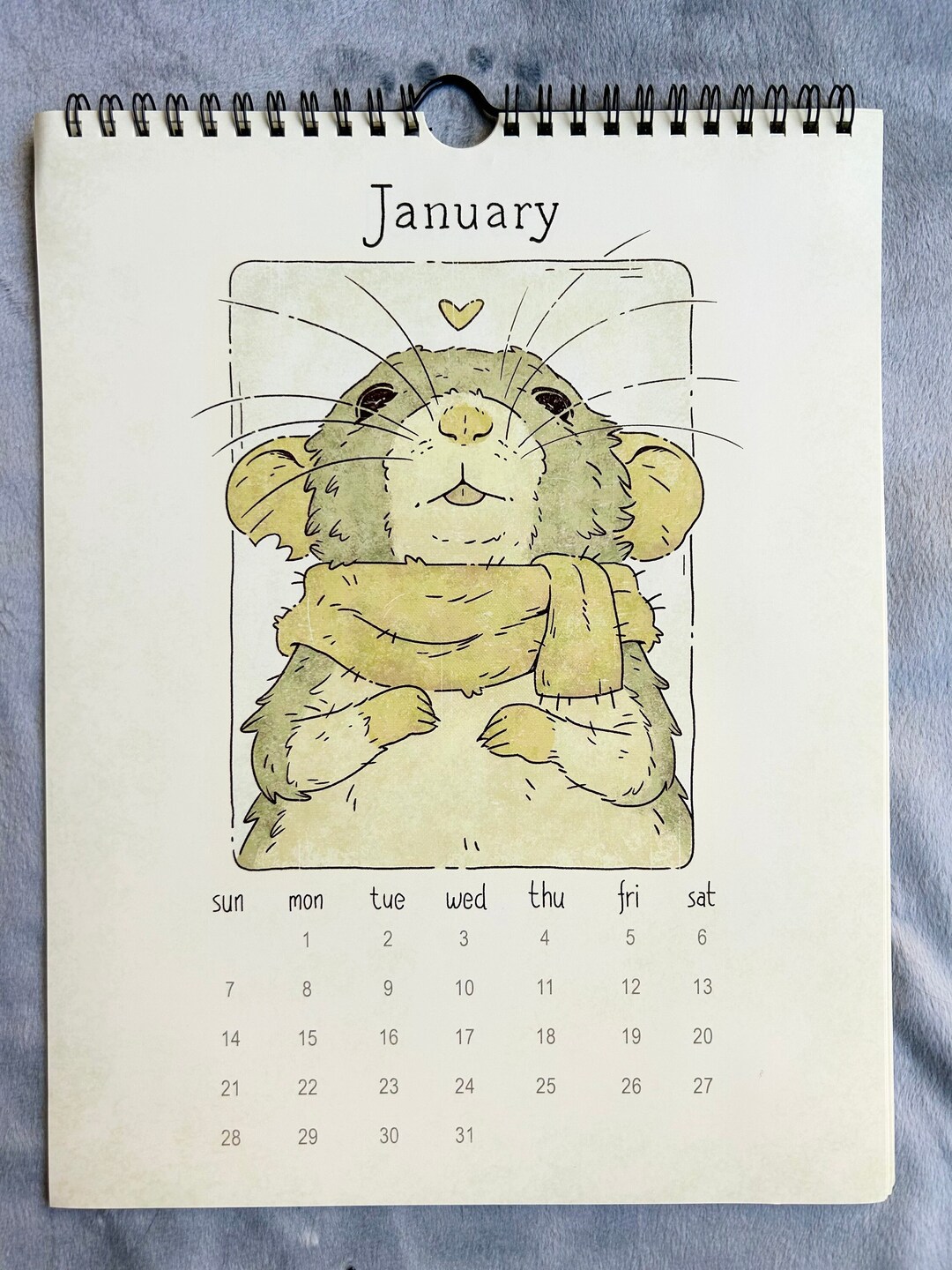 2024 Rat Calendar - Etsy Canada