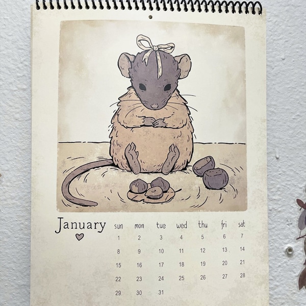 Whimsical Calendar - Etsy