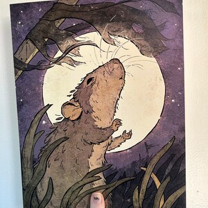 Wolf Rat Art Print - Etsy