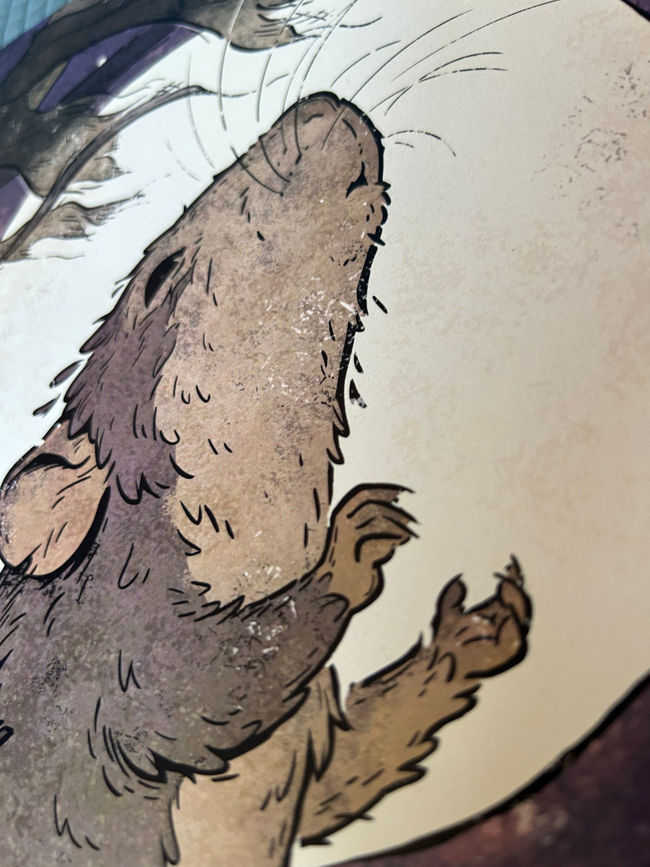 Wolf Rat Art Print - Etsy