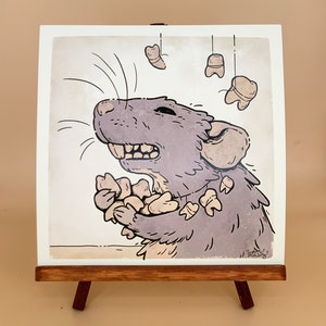 Toothy Rat Art Print - Etsy