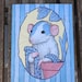 Portrait of a Fancy Rat Art Print Whimsical Children - Etsy