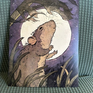 Wolf Rat Art Print - Etsy