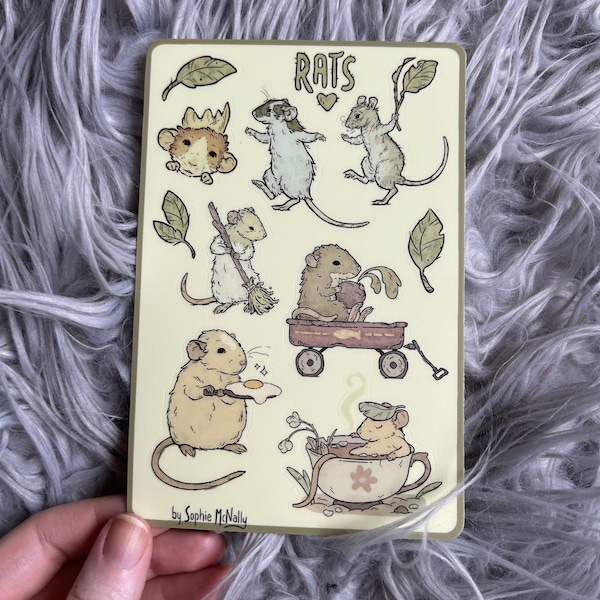 Rat Sticker - Etsy