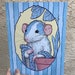 Portrait of a Fancy Rat Art Print Whimsical Children - Etsy