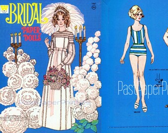 Wedding Paper Dolls | Etsy