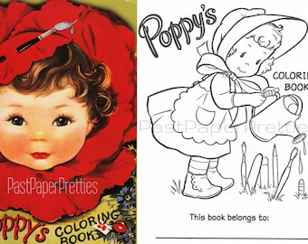 Kitsch Coloring Book | Etsy