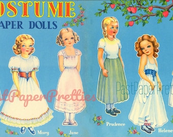 1940s paper dolls | Etsy