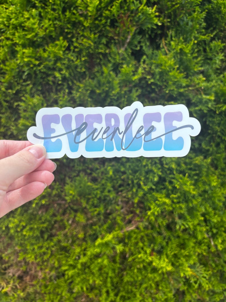 Custom Name Stickers – Personalized, Water Resistant & Colorful - Etsy