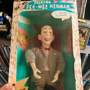 Pee Wee Herman Vintage Talking Doll With Original Box! Matchbox 80s TV ...