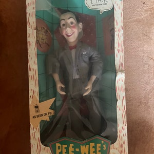 Pee Wee Herman Vintage Talking Doll With Original Box! Matchbox 80s TV ...