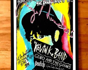 Johnny Thunders Rare Signed and Numbered Gig Poster by Adam | Etsy