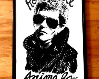 Lou Reed Poster - Etsy