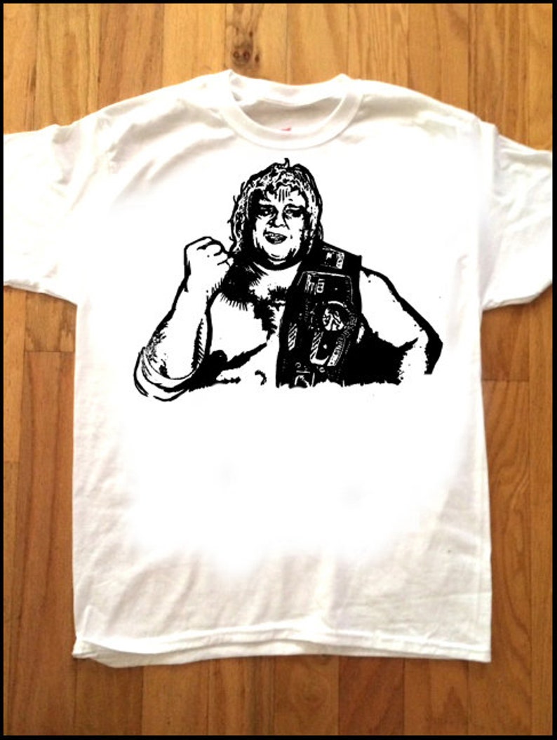 DUSTY RHODES - Custom Printed T-SHIRT by Pop Artist Adam Turkel! Pro ...