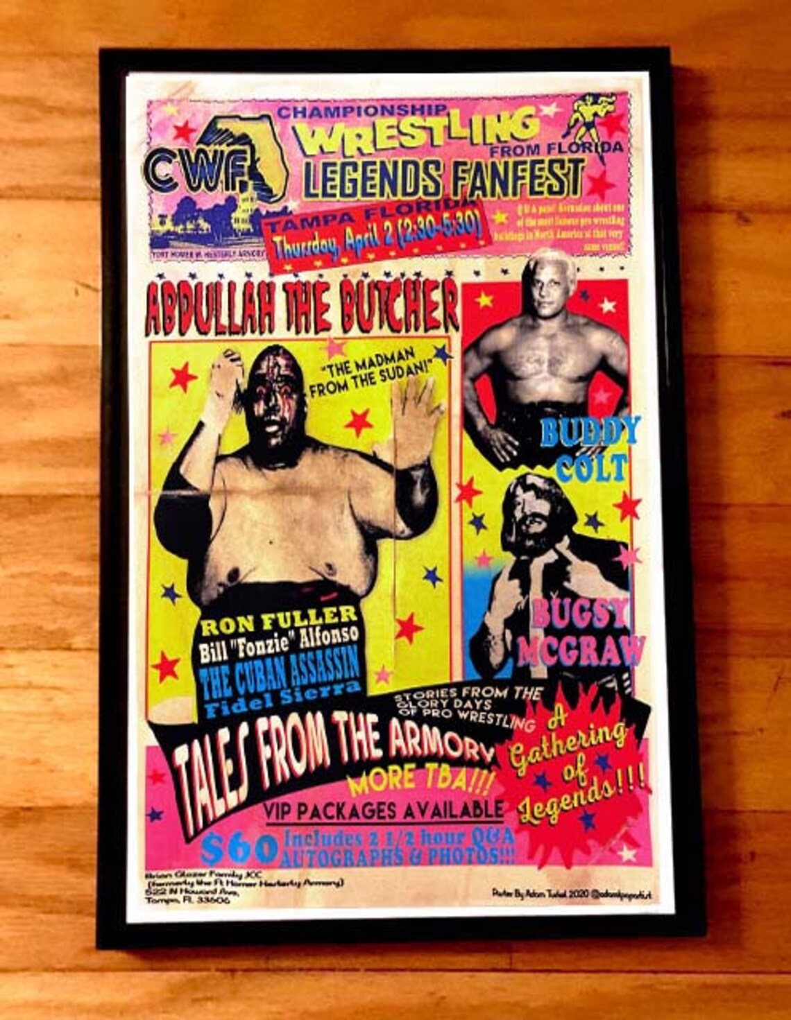 ABDULLAH THE BUTCHER Championship Pro Wrestling From Florida Rare ...