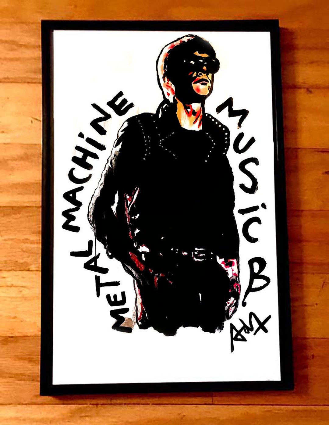 LOU REED Metal Machine Music Rare Signed Numbered Art Print by Adam ...