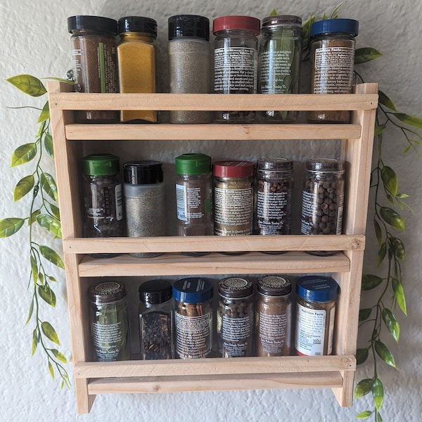 Large Spice Rack - Etsy