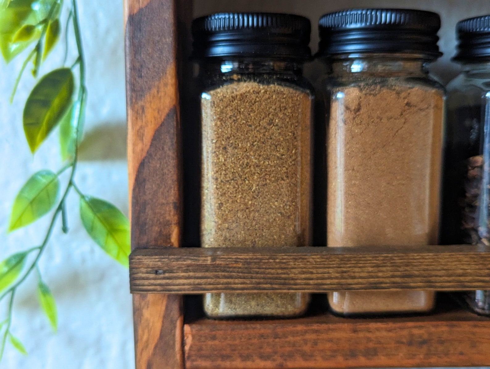 Large 5-tier Spice Rack for Kitchen, Wall Mounted - Etsy