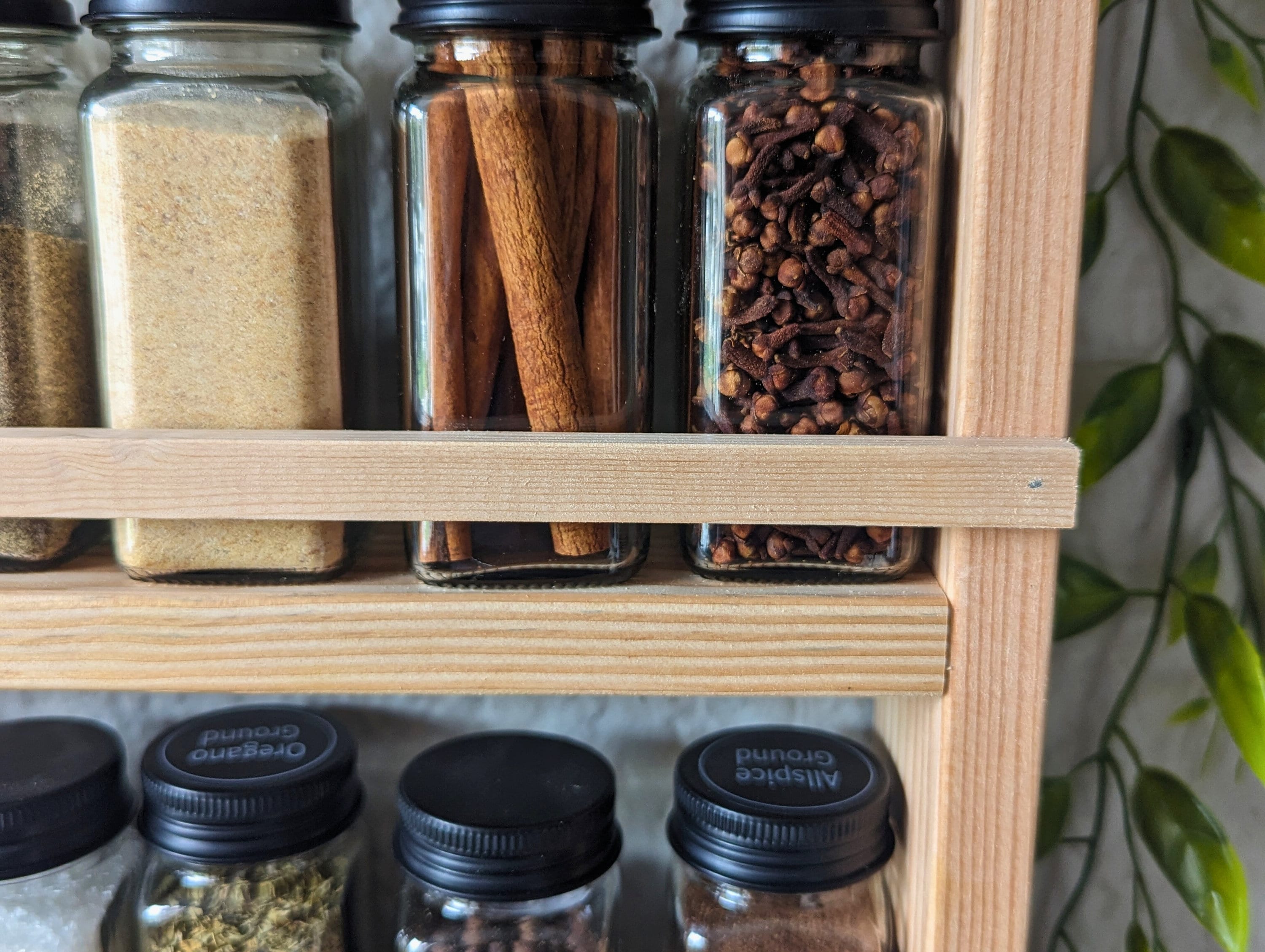 Large 5-tier Spice Rack for Kitchen, Wall Mounted - Etsy