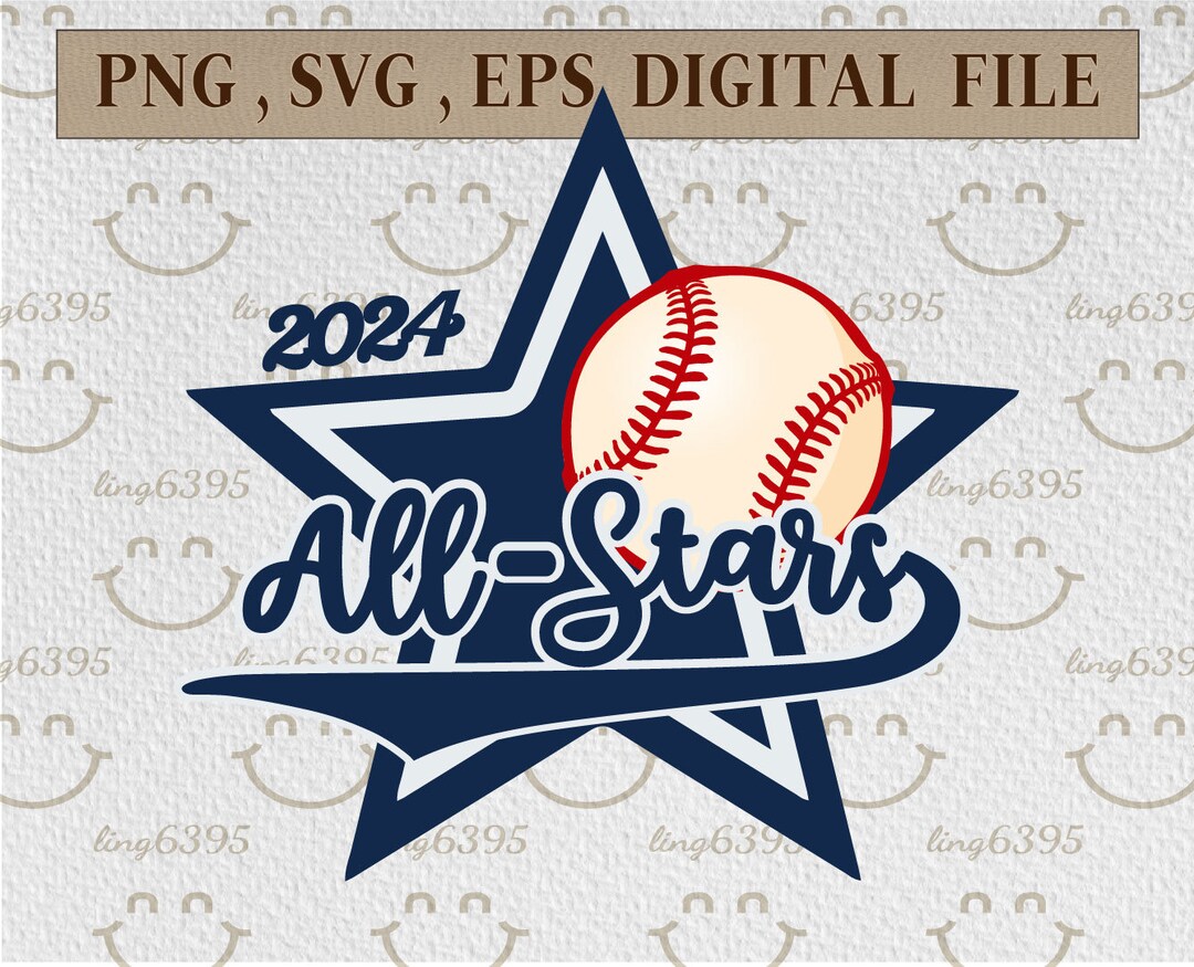 All Stars Baseball Svg ,2024, All Stars Svg, Baseball Svg. Baseball ...