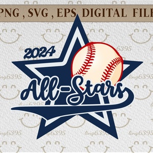 All Stars Baseball Svg ,2024, All Stars Svg, Baseball Svg. Baseball ...