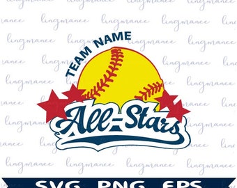 All Stars Baseball Svg , All Stars Svg, Baseball Svg. Baseball Team ...