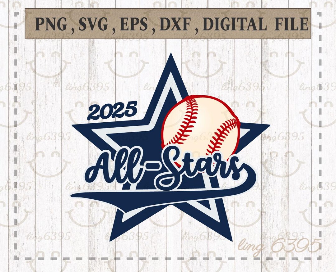 All Stars Baseball Svg ,2025, All Stars Svg, Baseball Svg. Baseball ...