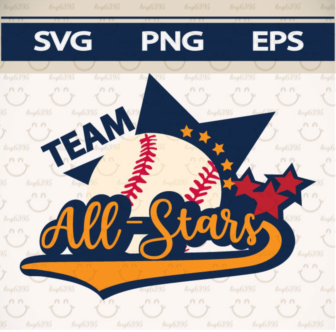 All Stars Baseball Svg All Stars Svg Baseball Svg. Baseball - Etsy