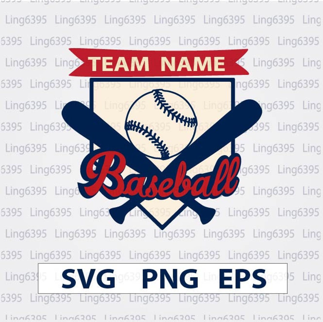 Baseball Template, Baseball Svg , Baseball Team Svg. Svg File . Digital ...